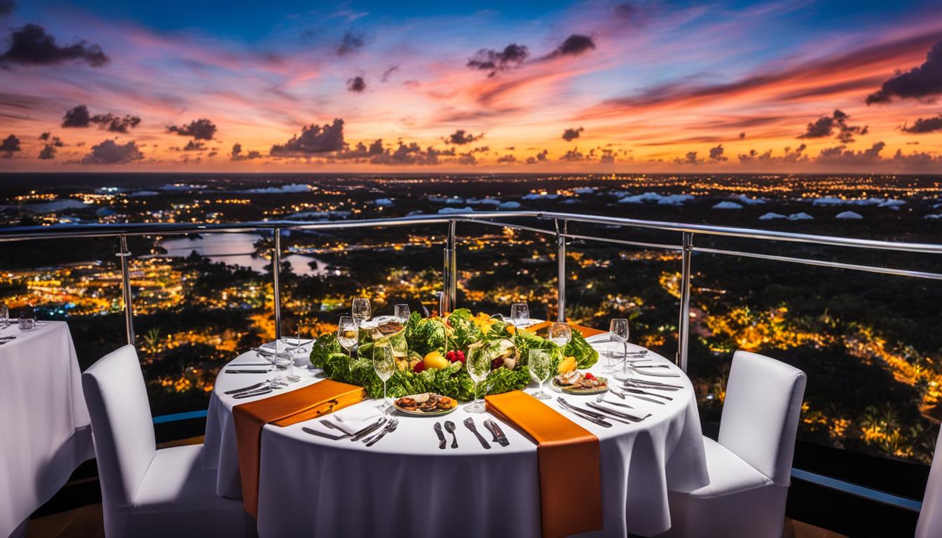 Dinner in the Sky Punta Cana Menu Highlights