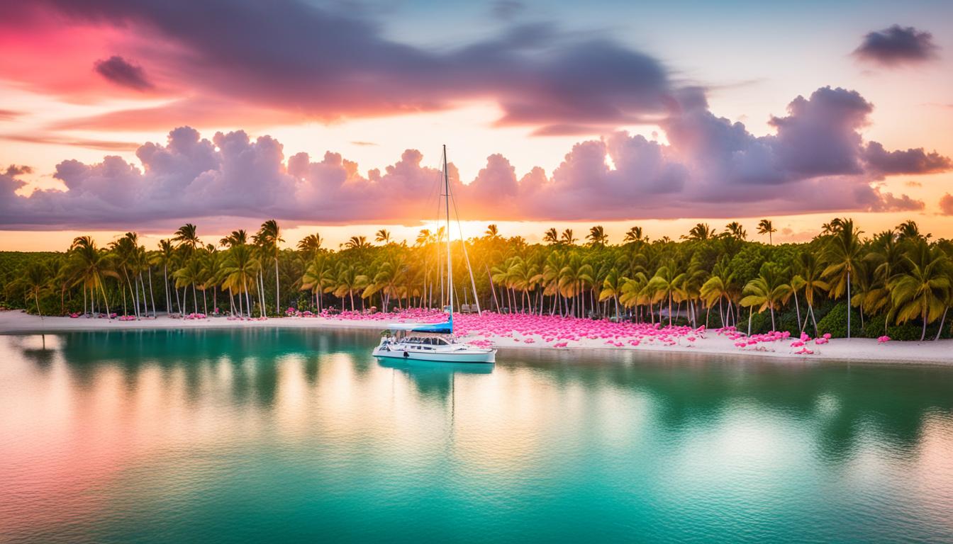 🦩 Explore the Tranquil Beauty of Punta Cana Lagoon! 🌿